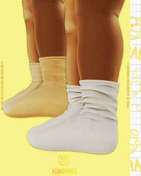 Second Life Marketplace - Admirable- Crew Socks.(Basics)